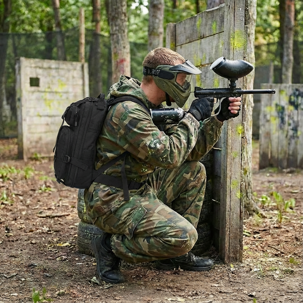 GORILLA PAKS 30L Small Tactical MOLLE Backpack – Military Rucksack in Black | GORILLA PAKS