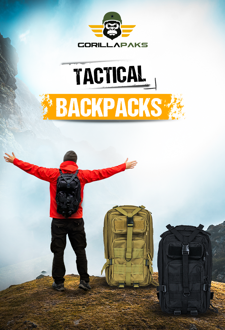 GORILLA PAKS | Tactical Backpacks & Military Grade Packs for Outdoor